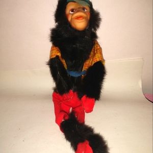 Vintage | Accents | Vintage Rubber Faced Monkey Real Fur | Poshmark